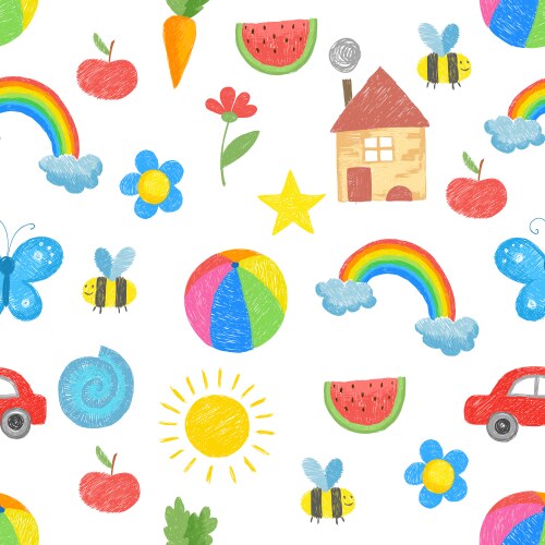 Kids Pattern Vector Images (over 170,000)