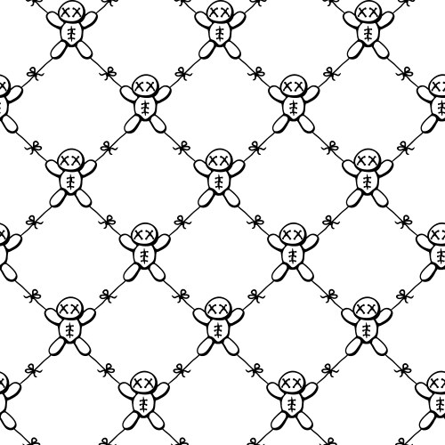 Voodoo doll spider cartoon Royalty Free Vector Image