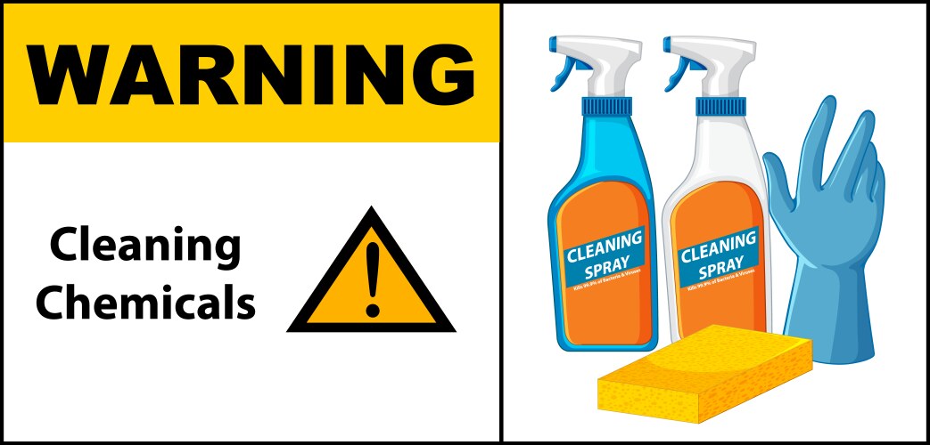 Set of yellow warning signs Royalty Free Vector Image