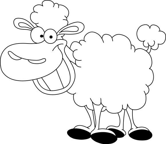 Lamb Outline Vector Images (over 5,500)