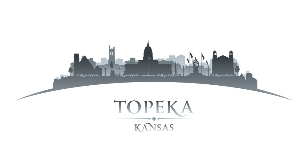 Topeka Kansas Skyline