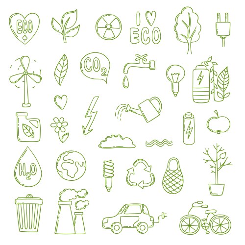 Pollution Doodle Vector Images (over 3,500)