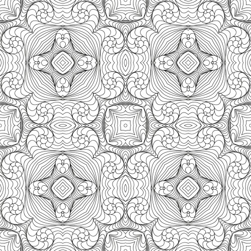 Vintage baroque seamless pattern Royalty Free Vector Image