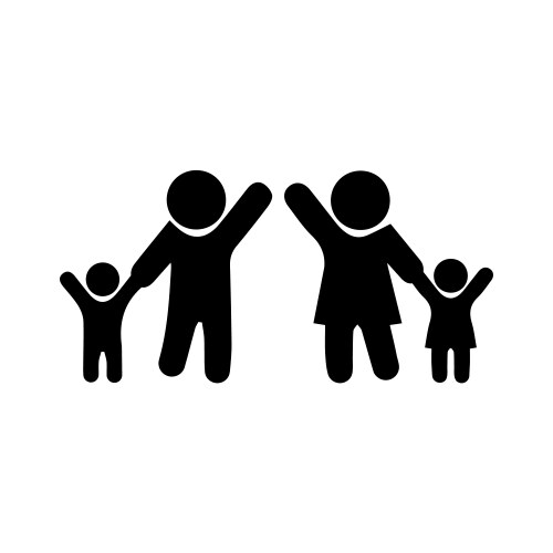 Silhouette Two Brothers Vector Images (over 130)