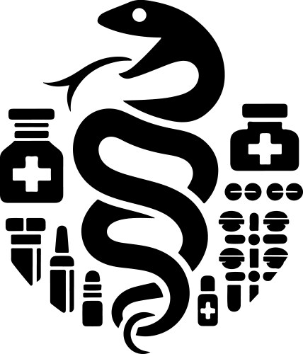Pharmacy Snake Symbol Vector Images (over 4,700)