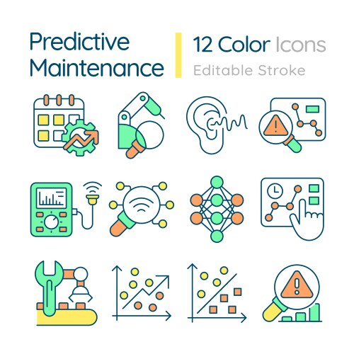 Predictive Maintenance Vector Images (over 320)