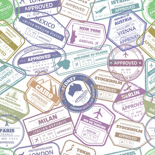 Passport Stamp Vector Images (over 11,000)