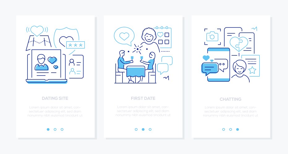 Building a relationship concept Royalty Free Vector Image