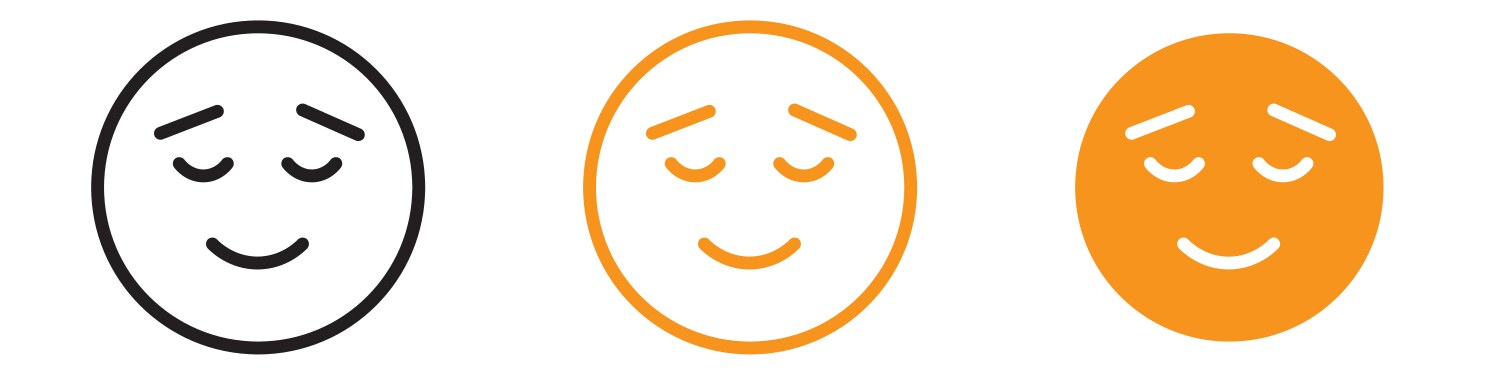 Relax Emoji Face Vector Images (over 1,000)