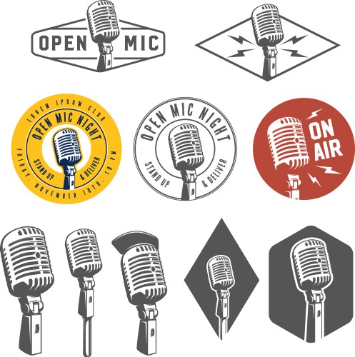 Microphone Logo Vector Images (over 24,000)