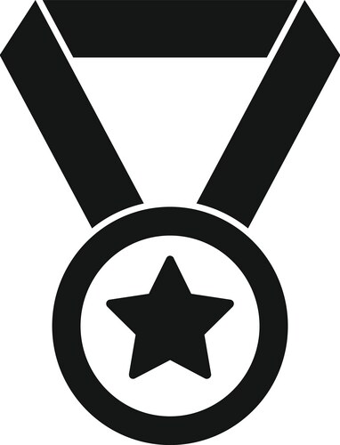 Certificate Merit Icon Vector Images (over 660)