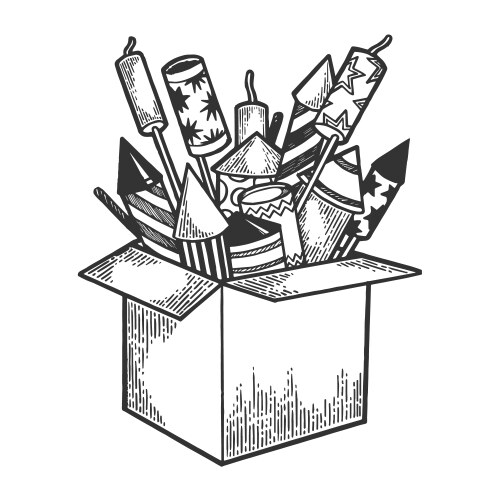 Fireworks Cartoon Vector Images (over 14,000)