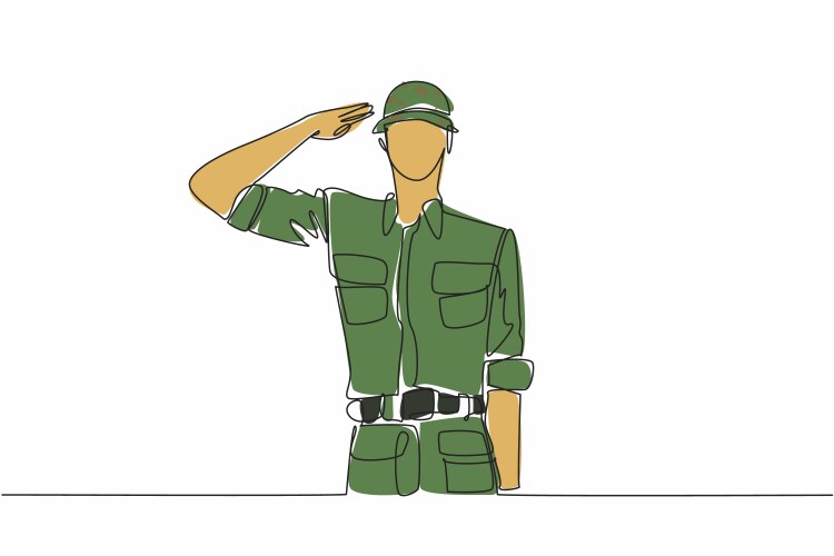 Soldier Salute Vector Images (over 4,600)