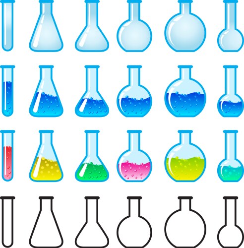 Science equipment Royalty Free Vector Image - VectorStock