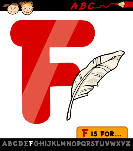 Letter F Cartoon Vector Images (over 1,400)