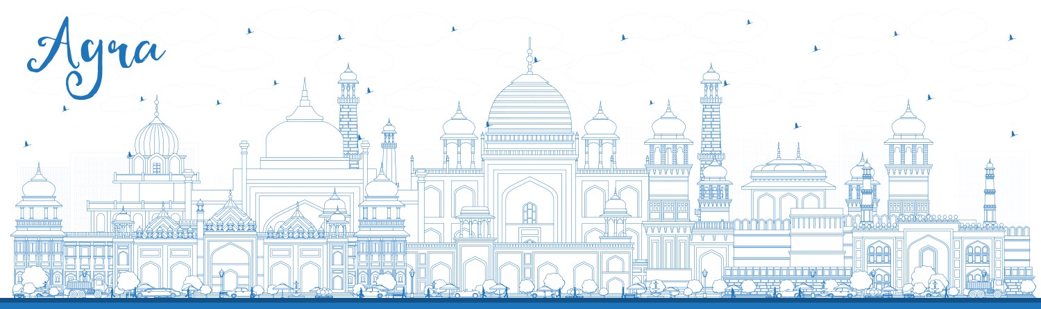 Agra Fort Vector Images (84)