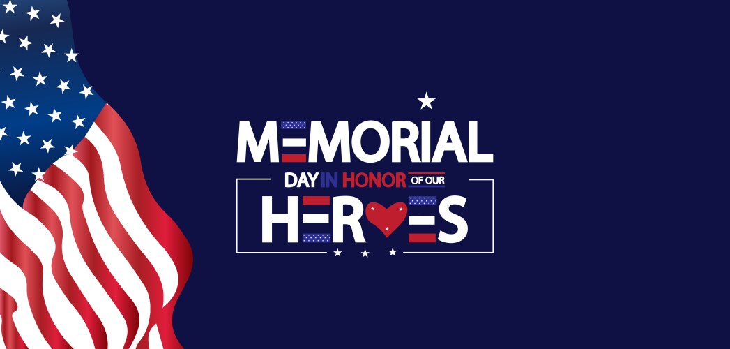 Honoring our brave memorial day design to remember