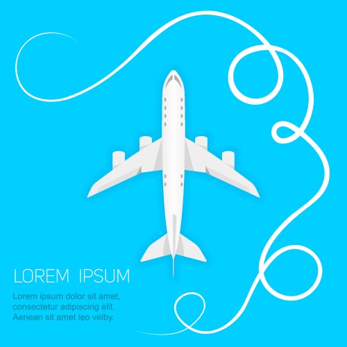 Airplane poster aircraft retro posters flight Vector Image