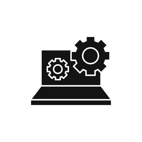 Technical support icon symbol on white background Vector Image