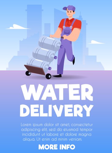 Business Card for Water Delivery Vector Images (over 280)