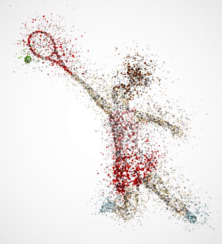 Tennis Abstract Girl Vector Images (over 260)