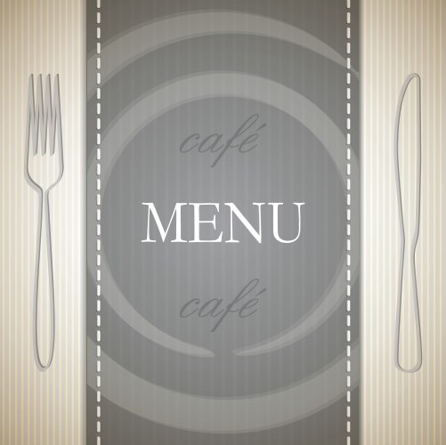 Restaurant menu design with coffee cup on wood Vector Image