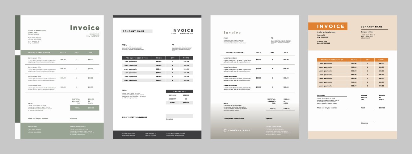 Invoice Vector Images (over 44,000)