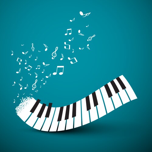 Piano Keys Curved Vector Images (over 260)