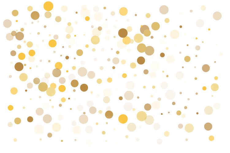 Gold glitter confetti great design for any Vector Image