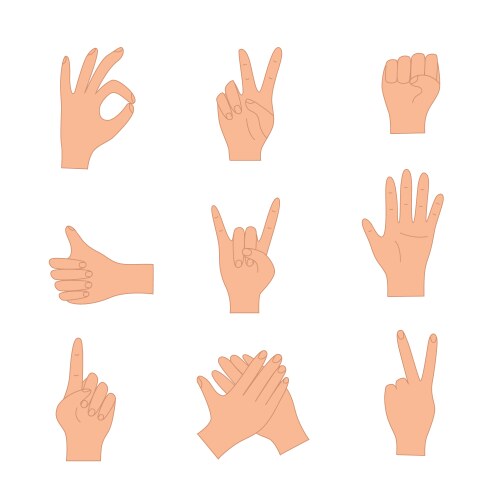 Middle finger outline Vector Images & Graphics for Commercial Use ...