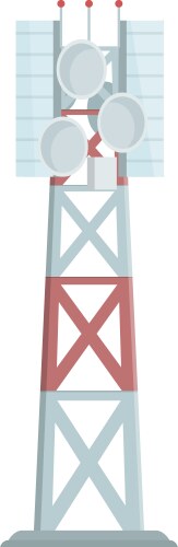 Cell tower cartoon Vector Images & Graphics for Commercial Use ...