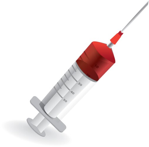 Filler injections 2d isolated Royalty Free Vector Image