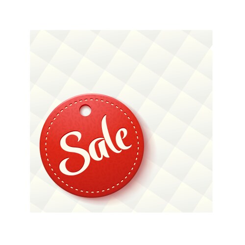 Red circle label 02 Royalty Free Vector Image - VectorStock