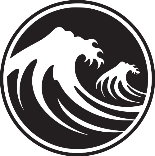 Black Ocean Wave Vector Images (over 72,000)
