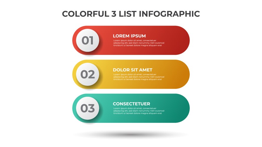 Infographic template can Royalty Free Vector Image