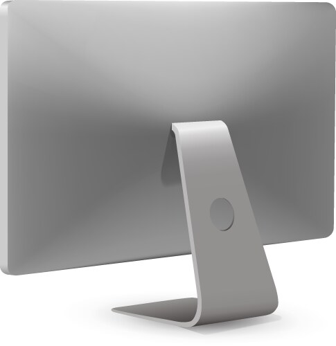Monitor Back View Vector Images (over 590)