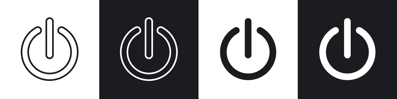 Power Button Logo Vector Images (over 14,000)