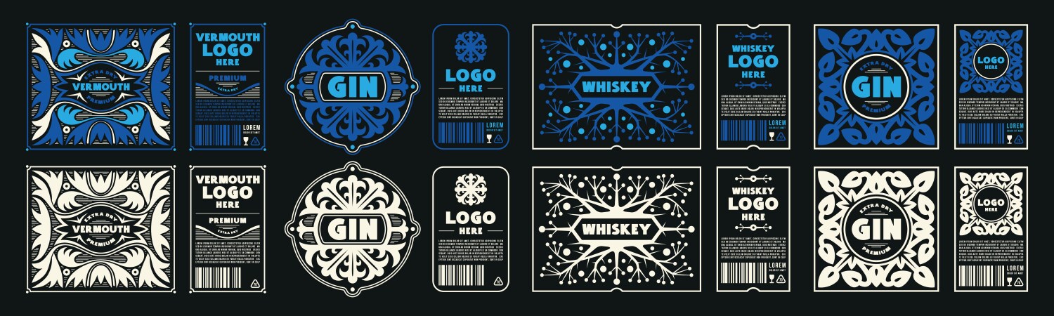 Gin Label Template Vector Images (over 680)