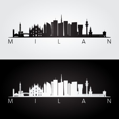 Milan Skyline Vector Images (over 490)
