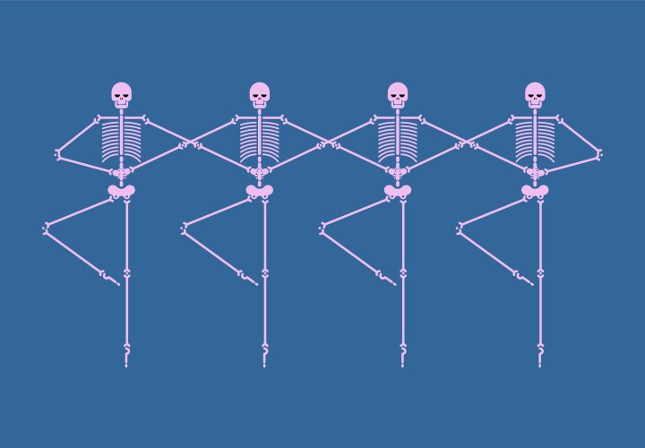 Ballet Skeleton Ballerina Vector Images (25)