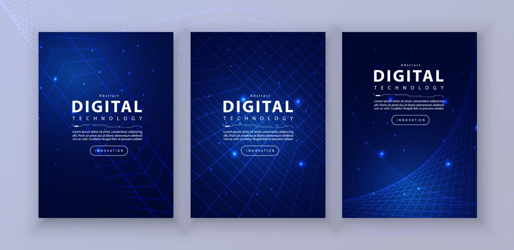 Poster brochure cover banner presentation layout Vector Image