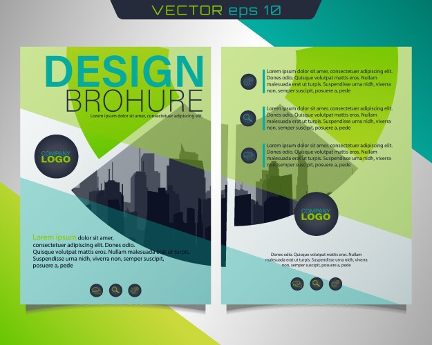 Poster flyer pamphlet Royalty Free Vector Image
