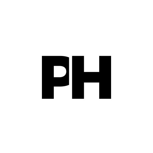 Letter l and p lp logo design template minimal Vector Image