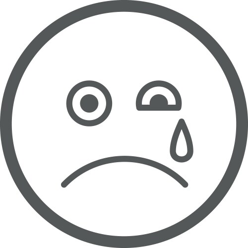 Lonely Emoji Emoticon Vector Images (over 270)