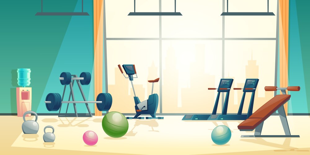Gym equipment Vector Images & Graphics for Commercial Use | VectorStock