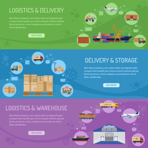 Logistics Banner Vector Images (over 12,000)