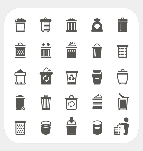 Animal icons set Royalty Free Vector Image - VectorStock