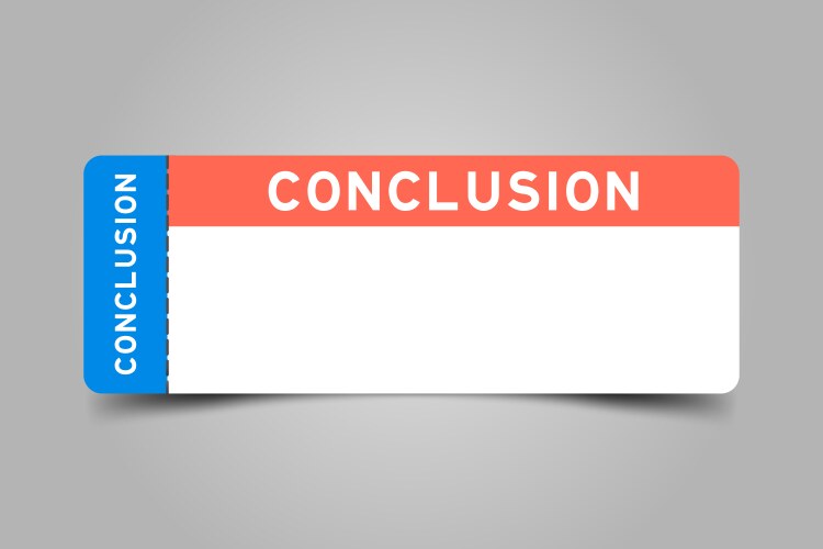 Presentation conclusion Vector Images & Graphics for Commercial Use ...