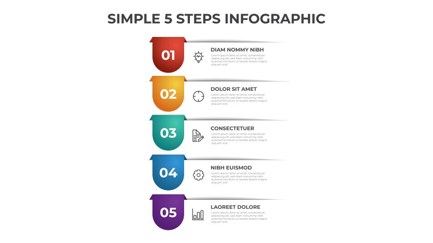 5 Steps Infographic Vector Images (over 27,000)