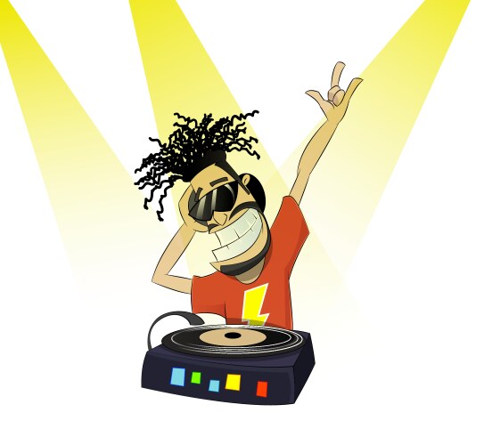 Dj Cartoon Vector Images (over 5,200)